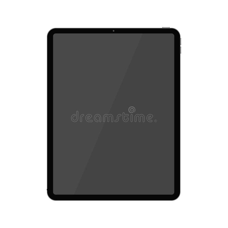 Graphic Tablet Template Vector Illustration Isolated on Transparent ...