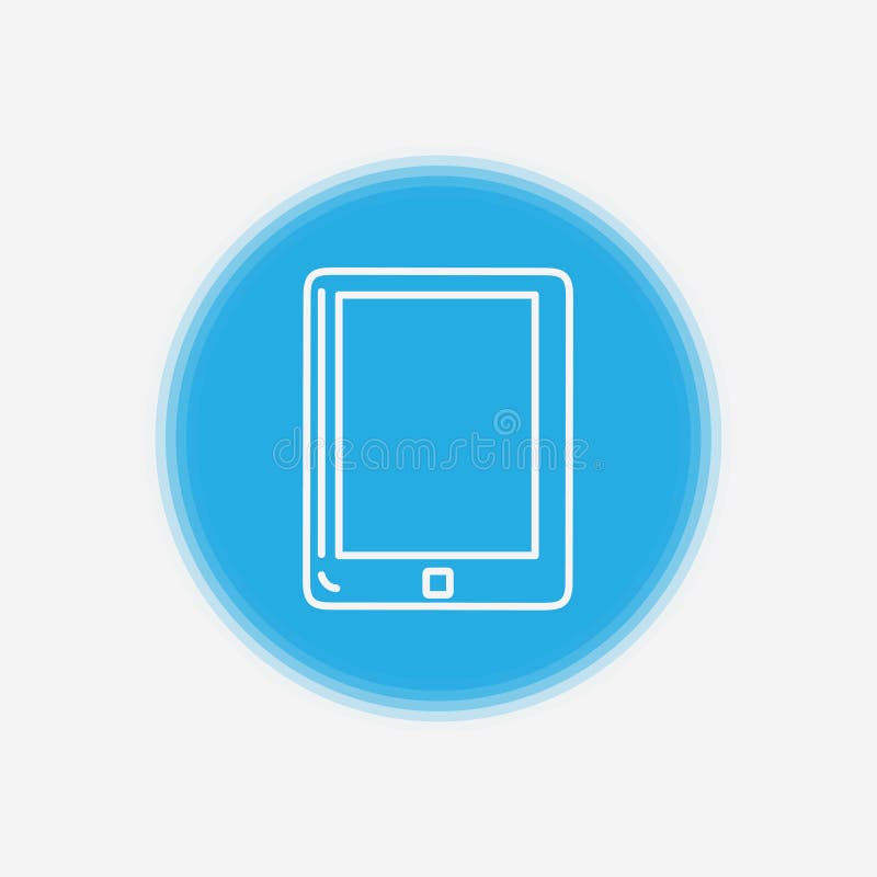 Graphic Tablet Vector Icon Sign Symbol Stock Vector - Illustration of ...
