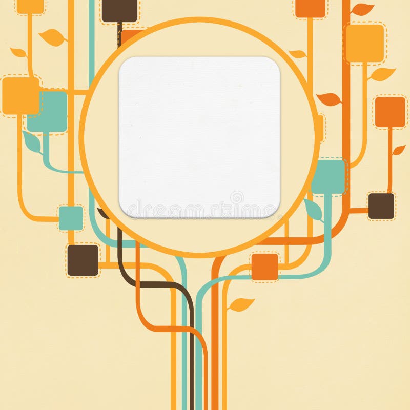Graphic tree pattern stock illustration. Illustration of grungy - 24294491