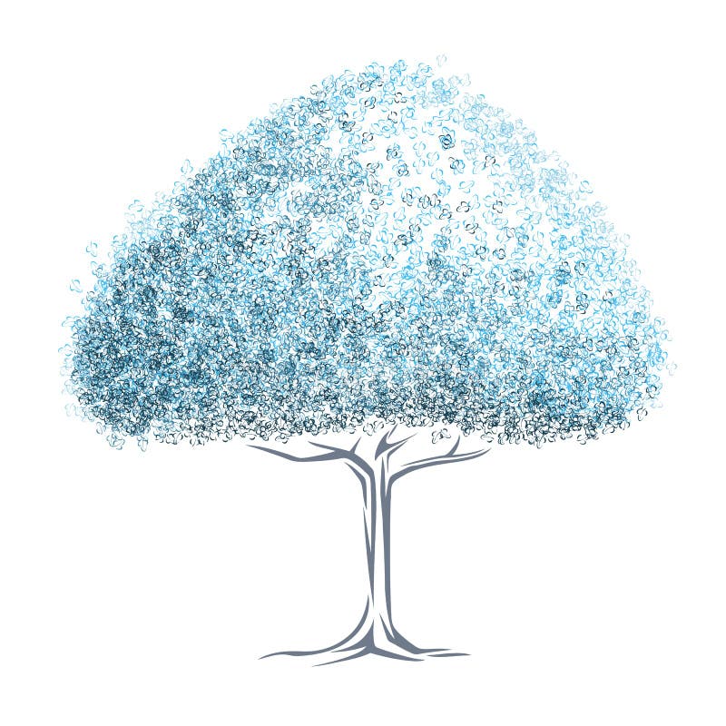 Graphic tree stock illustration. Illustration of season - 59070166
