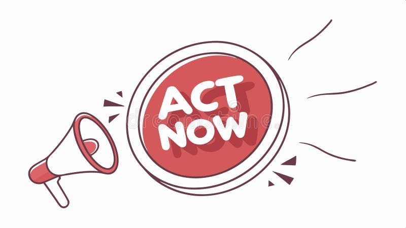 ACT NOW Button, Call To Action Vector Design Graphic. Vector Design ...