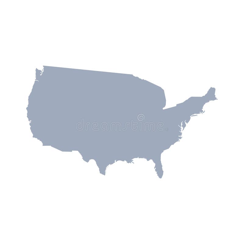 Graphic Vector of United States Map, Vector Stock Vector - Illustration ...