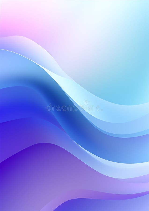 Violet Background Graphic Geometric Illustration Wave Pattern Wallpaper ...