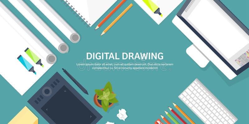 Graphic Web Design. Drawing and Painting. Development. Illustration ...