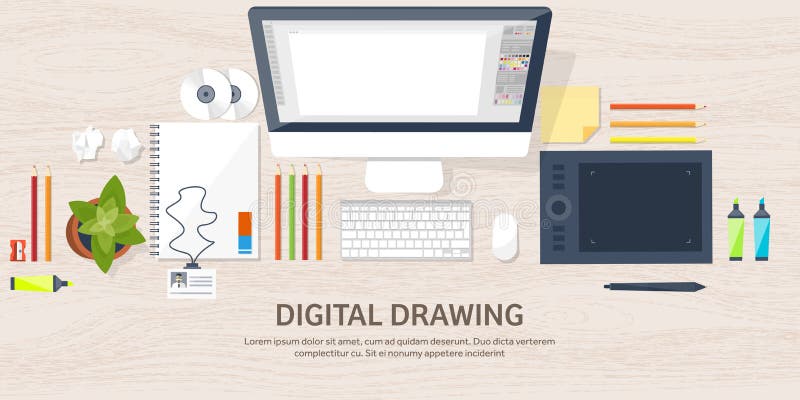 Graphic Web Design. Drawing and Painting. Development. Illustration ...