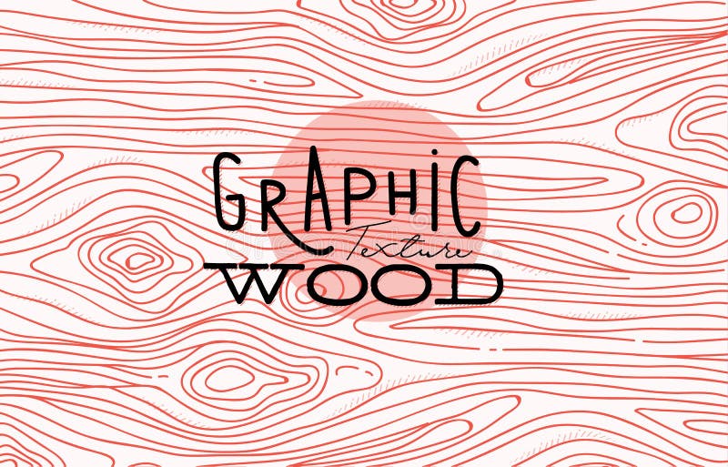 Graphic wood texture stock vector. Illustration of design - 84183594
