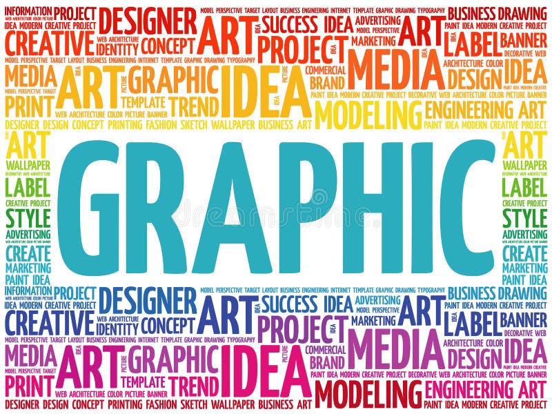 Graphic Word with Pencil instead of Letter I, Designer and Artist ...