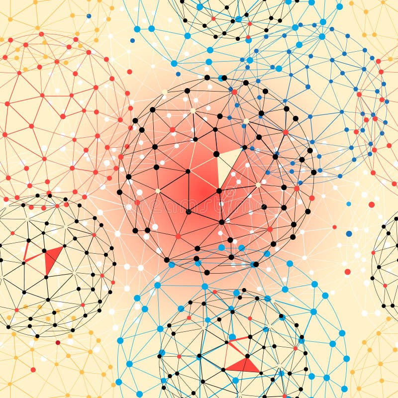 Graphical abstract pattern stock illustration. Illustration of geometry ...