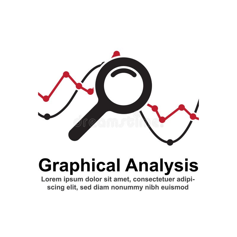 Graphical Analysis Flat Icons Pack Stock Vector - Illustration of ...