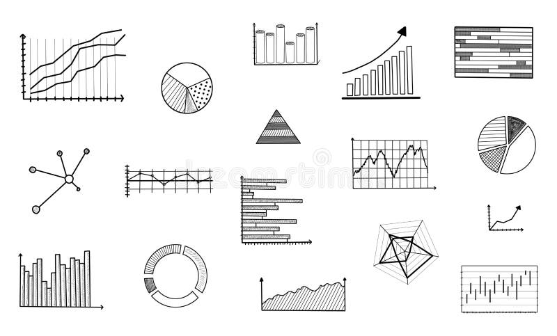 Graphical analysis concept stock vector. Illustration of glass - 183589350