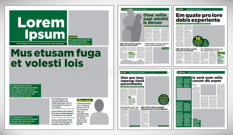 Newspaper Creation Stock Illustrations – 684 Newspaper Creation Stock ...