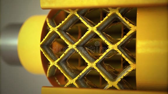 A Graphical Display Showing a Crosssection of a Laser Sintered Object ...