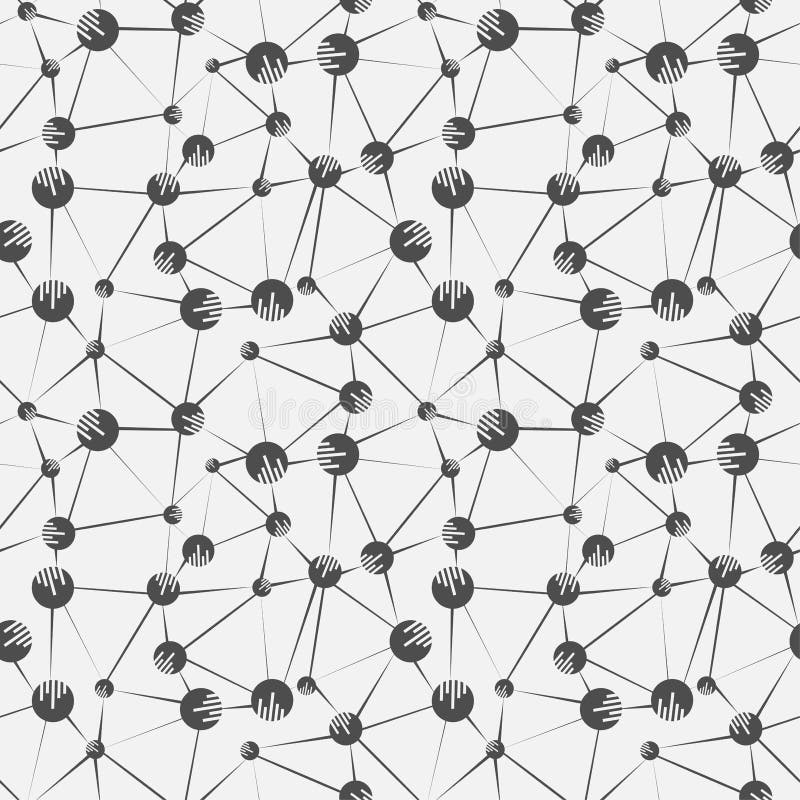 Graphical Hand Drawn Background Vector Seamless Pattern Irregular