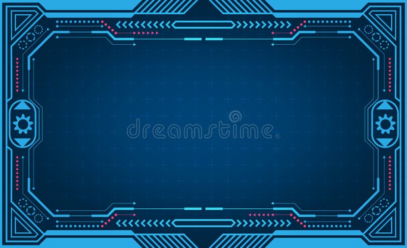 Graphical Presentation Computer Panel, Frame, Control Technology ...