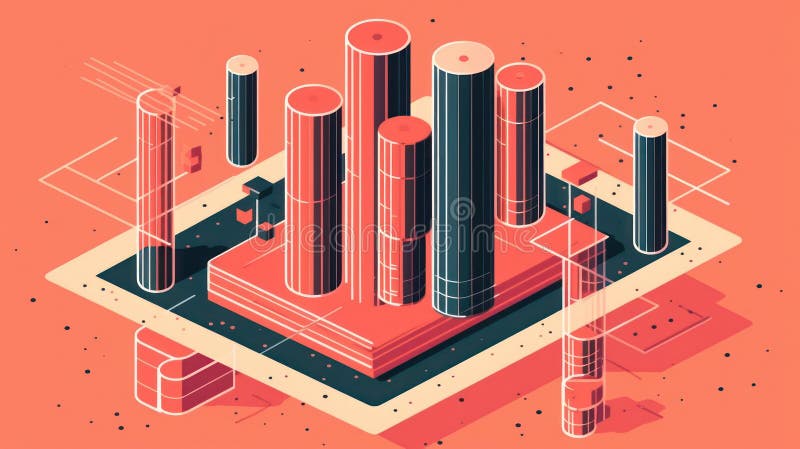 Giant database server stock illustration. Illustration of white - 62481502
