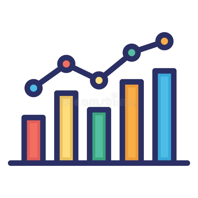 Graphical Representation Isolated Vector Icon Which Can Easily Modify ...