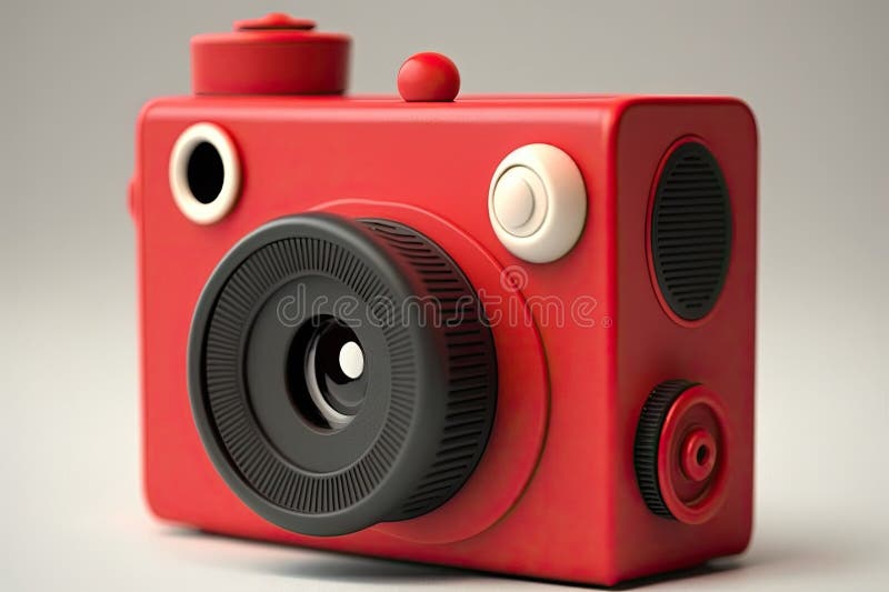 A Graphical Representation of a Toy Camera Stock Illustration ...