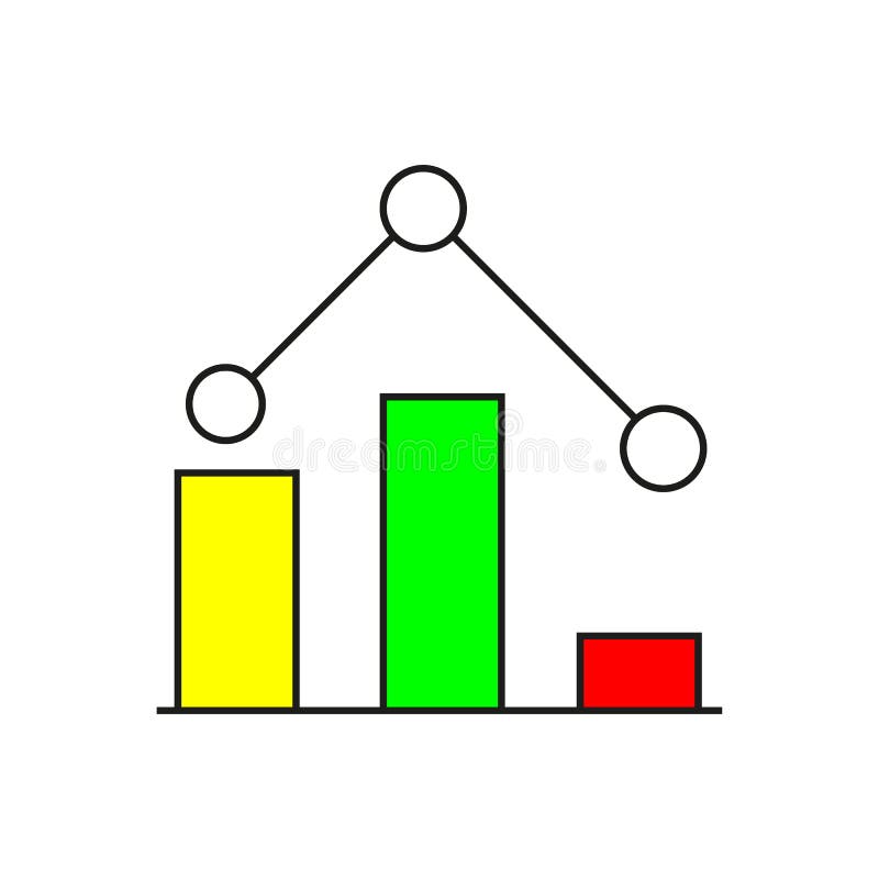 Graphical Representation of a Vertical Bar Chart, Called Column Graph ...