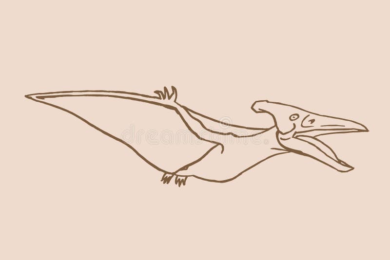 Pterodactyl Drawing