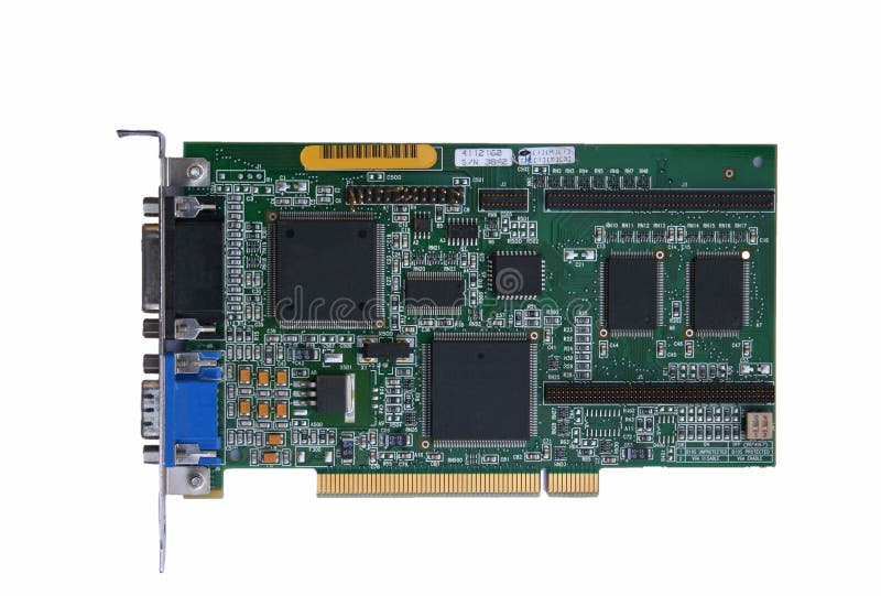 Network card with cable stock image. Image of ethernet - 1965501