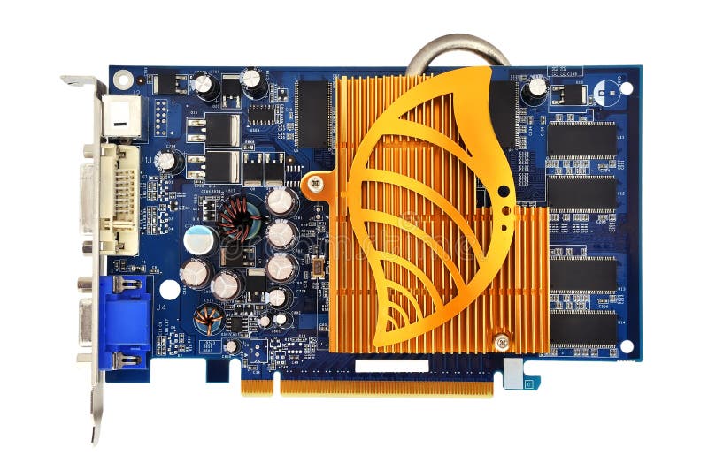 Graphics card stock photo. Image of contemporary, metal - 26354984