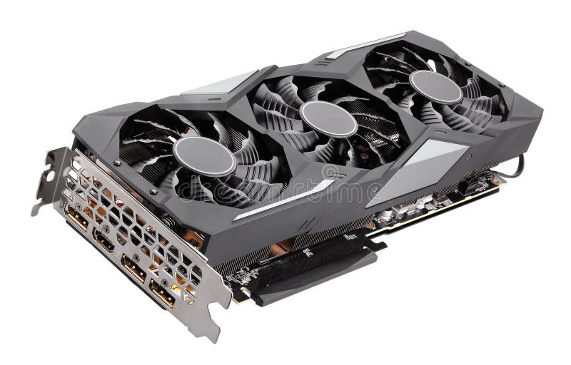 Graphics pci video card stock photo. Image of path, single - 209719878