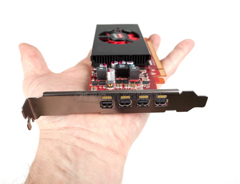 Graphics card stock image. Image of equipment, background - 66189237