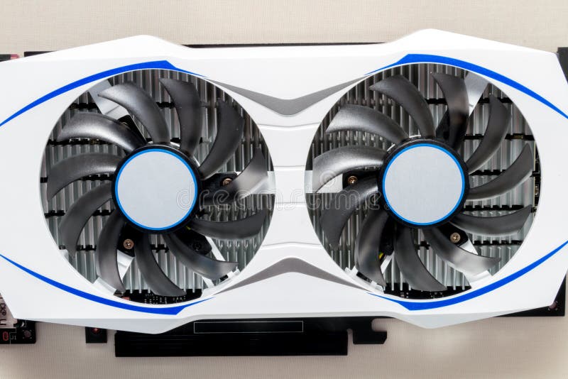 Graphics Card for Professional Processing with Photo and Video M Stock ...