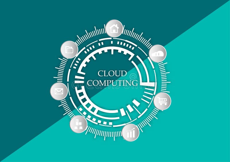 Graphics Drawing Cloud Computing Network Connection Communication ... Graphics Drawing Cloud Computing Network Connection Communication ...