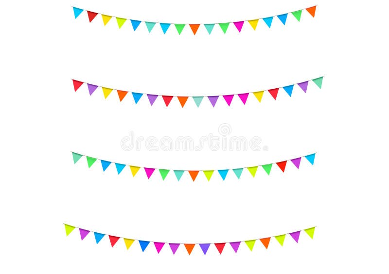 Graphics Festival Flag for Backdrop Background Vector Illustration ...