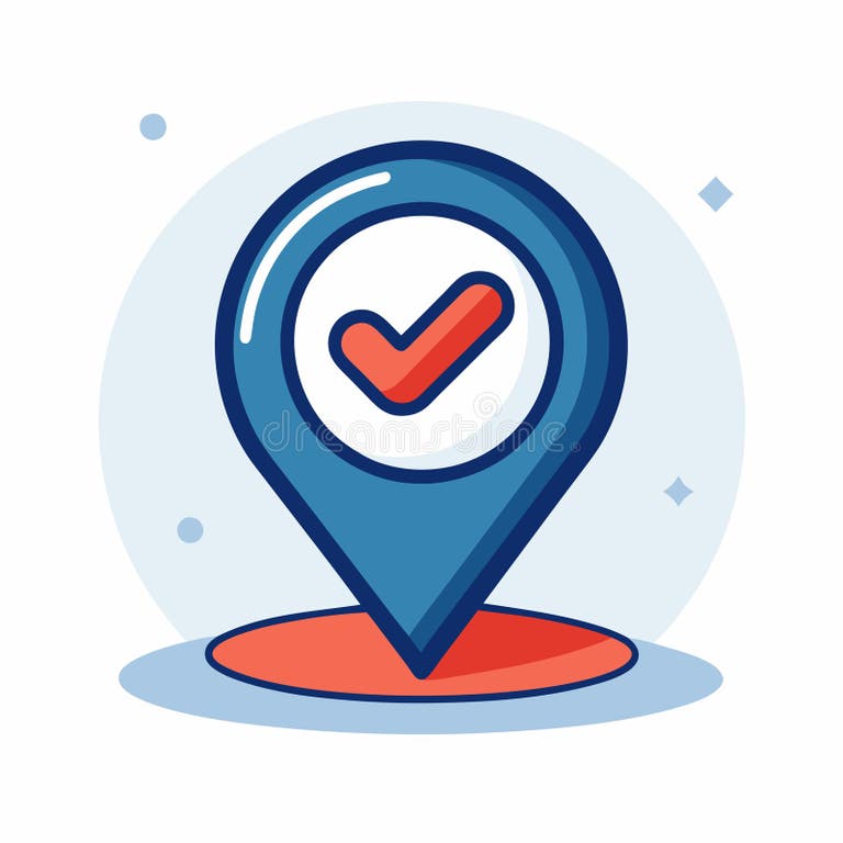 Graphics location push pin stock photo. Illustration of geography ...