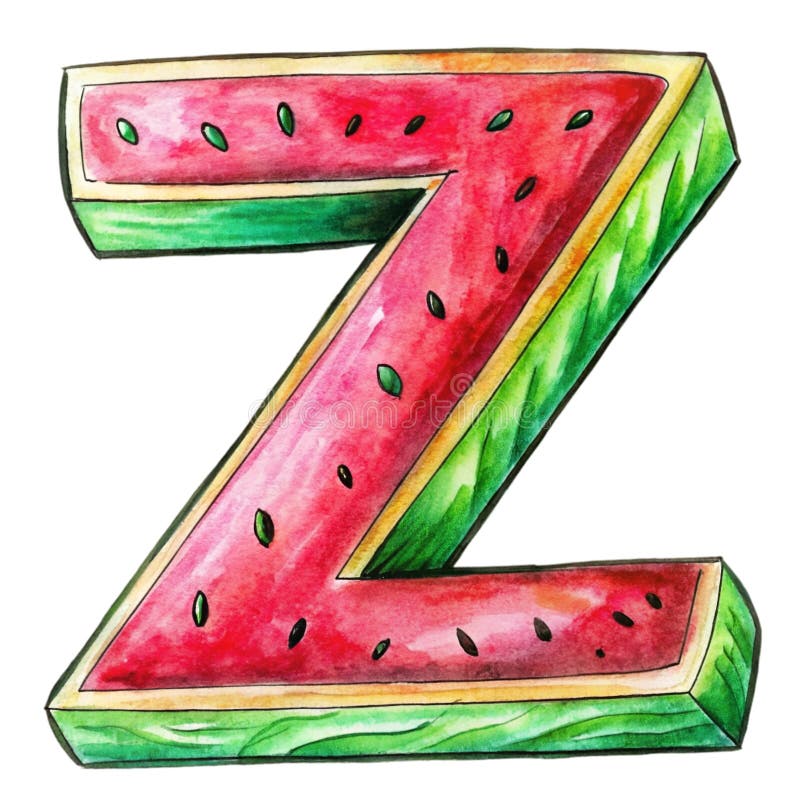 Letter Z Fruit Stock Illustrations – 327 Letter Z Fruit Stock ...