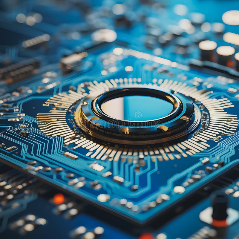 Graphics Microprocessor Texture, Amazing Level of Detail in Circuits ...