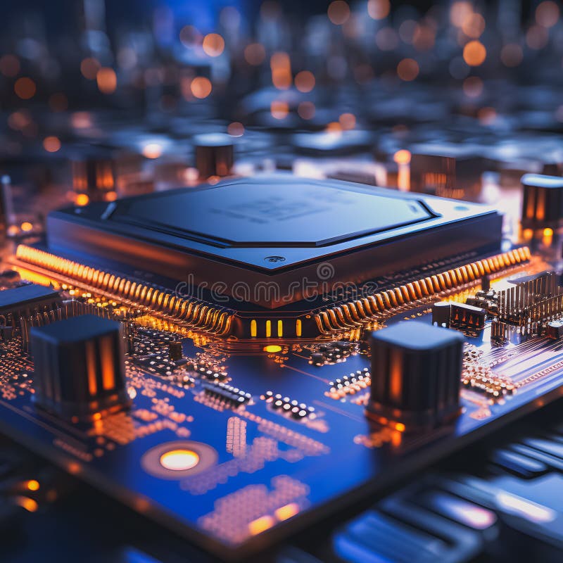 Graphics Microprocessor Texture, Amazing Level of Detail in Circuits ...