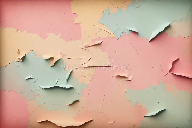 Graphics Original Paper in Pastel Colors Stock Illustration ...