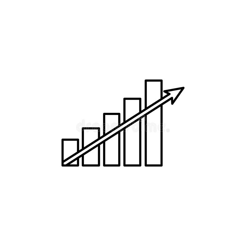 Graphique Croissant De Vecteur Illustration Stock - Illustration du ...