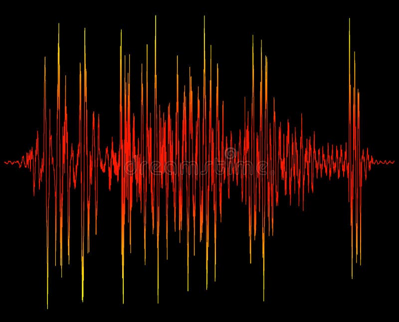 Graphique d'onde image stock. Image du ondes, rythme - 15637955