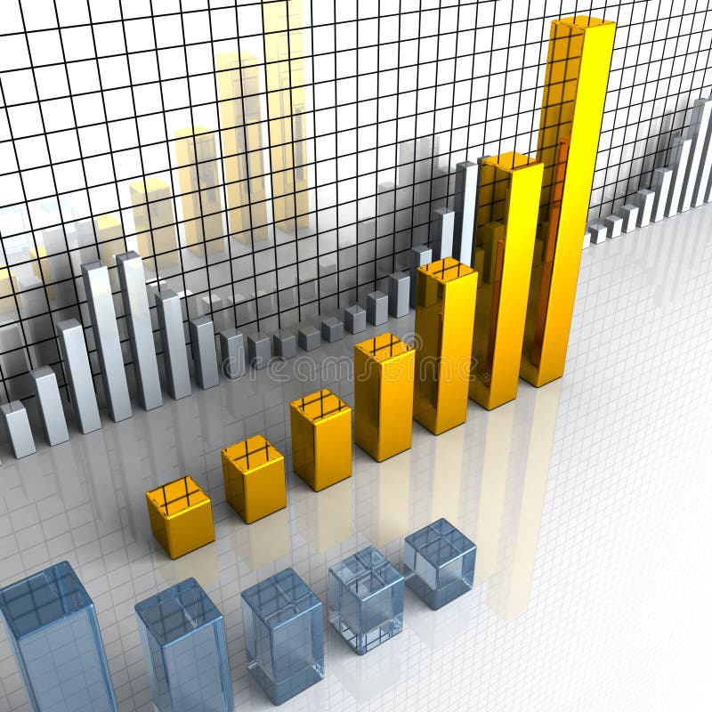 Graphique De Gestion, Diagramme, Tableau, Bar Illustration Stock ...