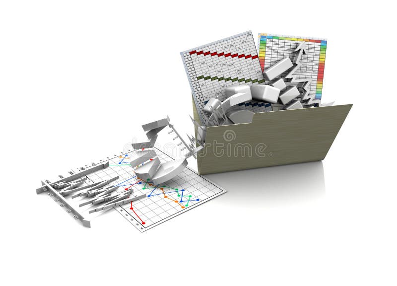 Graphique De Gestion, Tableau, Dessin De Diagramme Illustration Stock - Illustration du ...