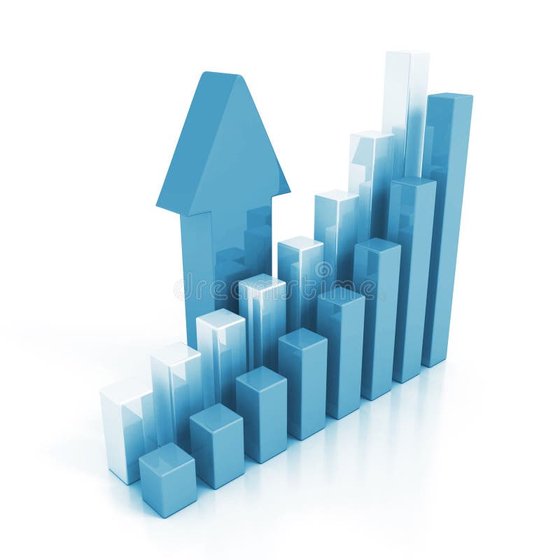 Graphique De Graphique De Gestion Et Augmentation Vers Le Haut De La ...