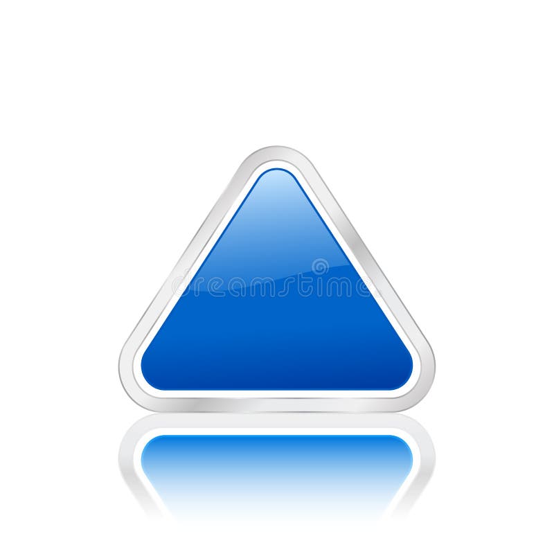 3d Graphisme Triangulaire Bleu 2 Illustration de Vecteur - Illustration ...