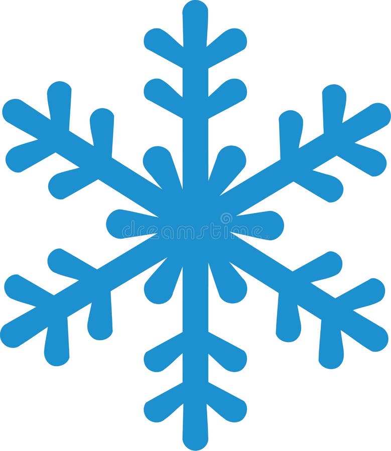 Icône De Flocon De Neige Illlustration De Vecteur Illustration de ...
