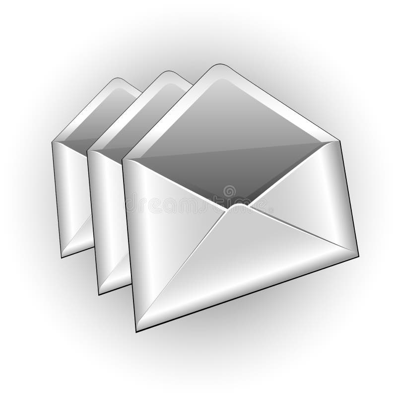 Icône de Courrier illustration de vecteur. Illustration du signe - 17515083