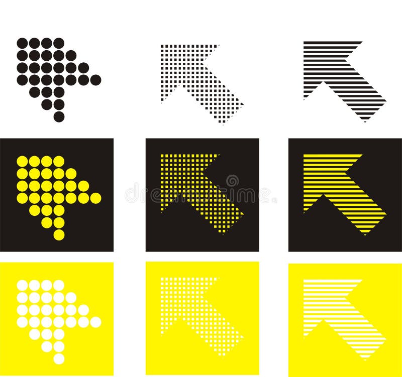 Graphisme de flèches illustration de vecteur. Illustration du place ...