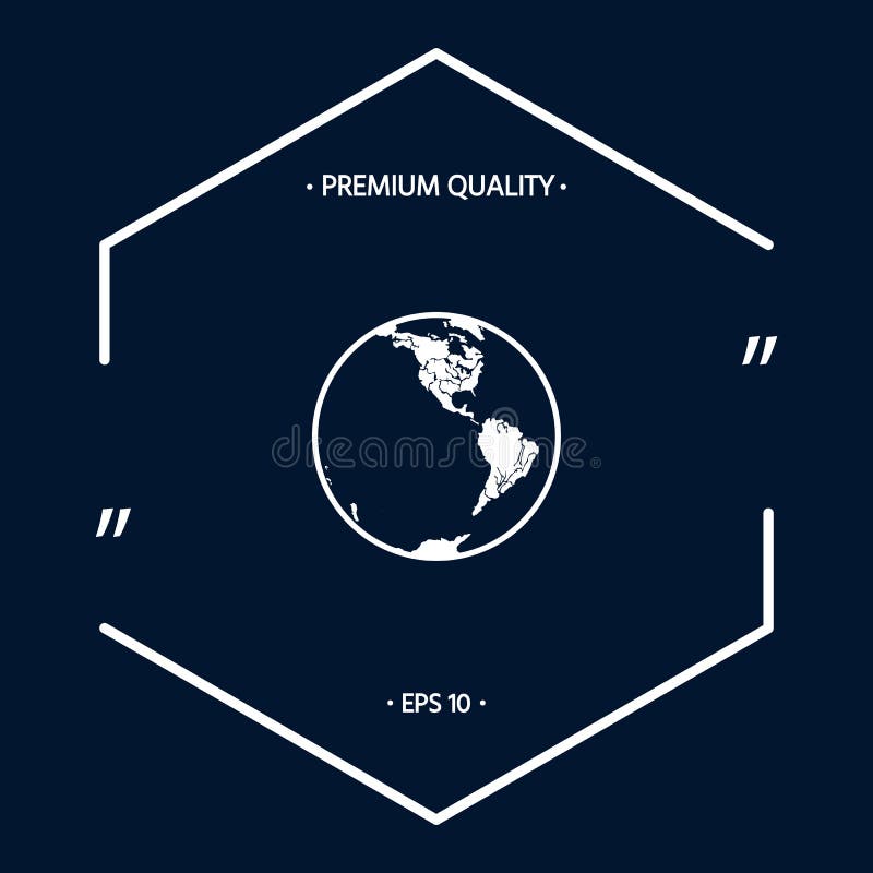 Graphisme de la terre logo illustration de vecteur. Illustration du ...