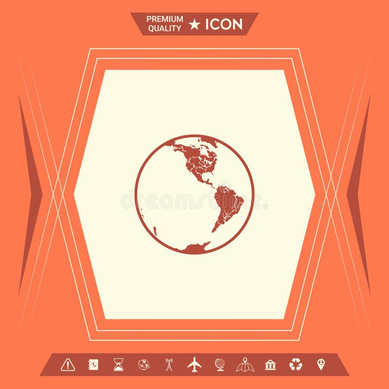 Graphisme de la terre logo illustration de vecteur. Illustration du ...