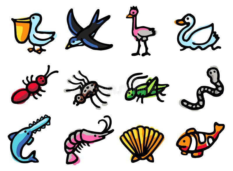 Graphismes d'animaux illustration de vecteur. Illustration du lion ...