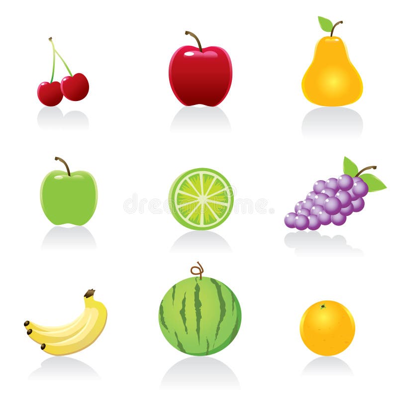 Ensemble D'éclaboussure De Fruits De Labels Le Fruit éclabousse, Laisse ...