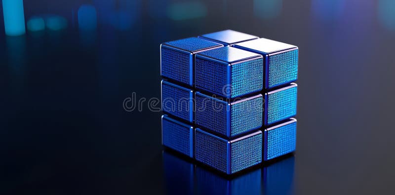 Graphite Background with Illuminated Fiber Optic Connections, Quantum ...