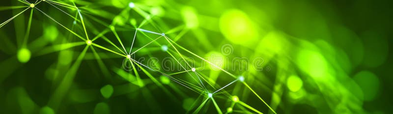 Graphite Background with Triangular Cells. Green Digital Illustration ...